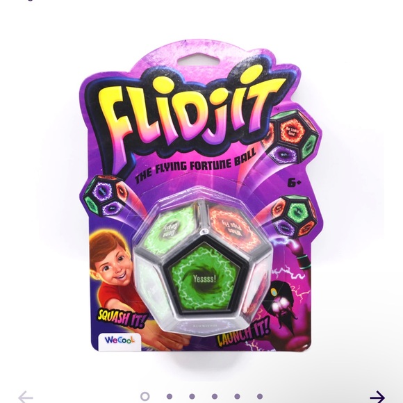 flidjet | Other | Fidget Fortune Telling Cube Ages 4 | Poshmark